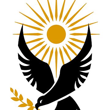 "The Handmaid's Tale Republic of Gilead Logo Flag Banner" Sticker by ...