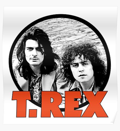 T Rex Band Posters | Redbubble