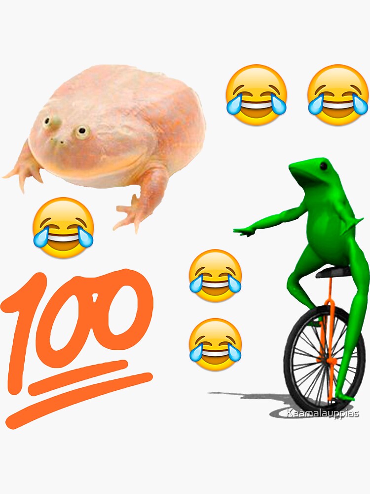 "Meme Sticker Pack (8 Stickers)" Sticker by Kaamalauppias | Redbubble