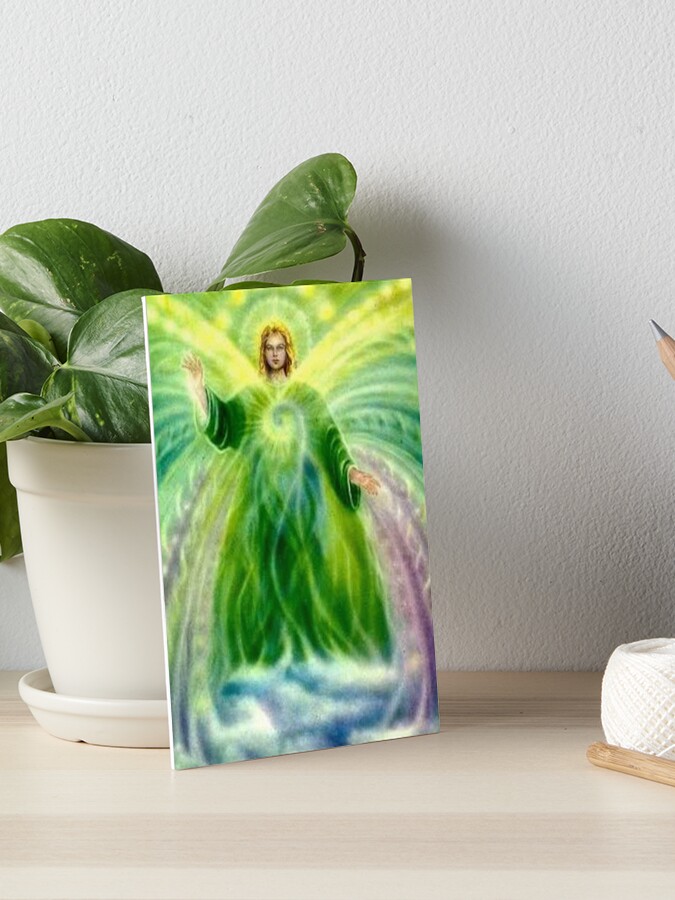 "Archangel Raphael Healing Light" Art Board Print for Sale by ...