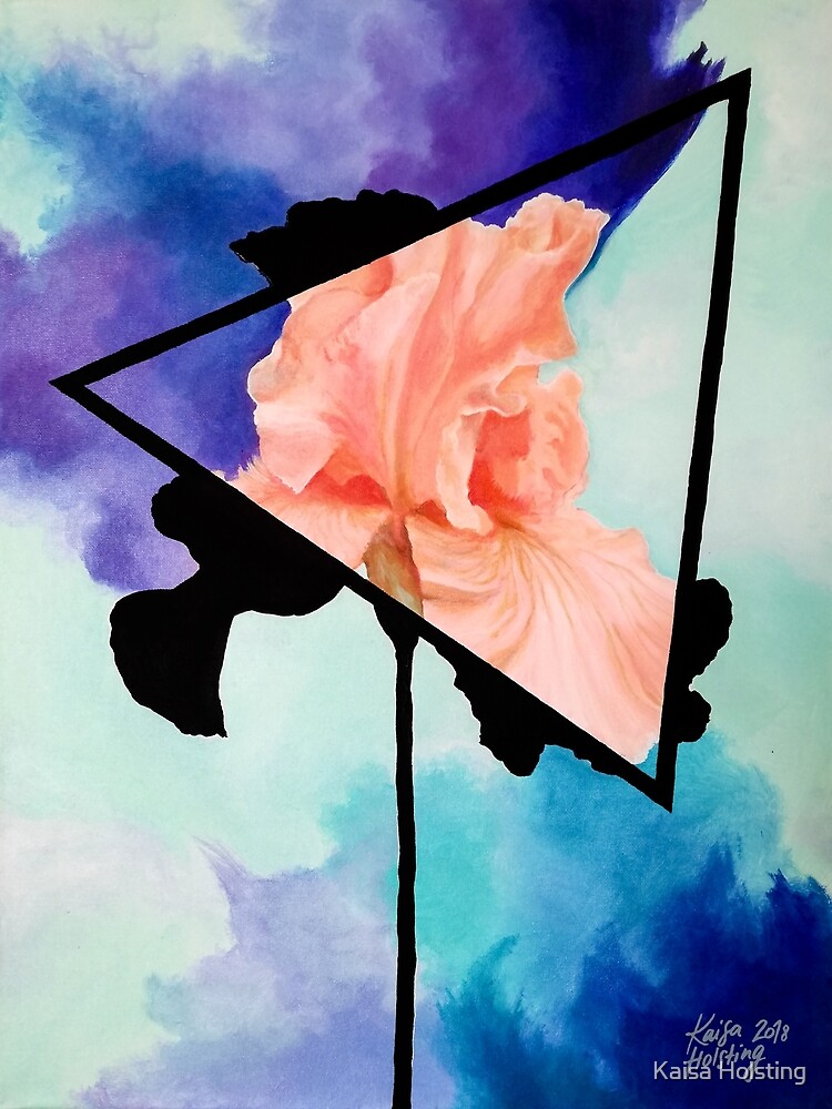 "Ironic Iris" by Kaisa Holsting | Redbubble
