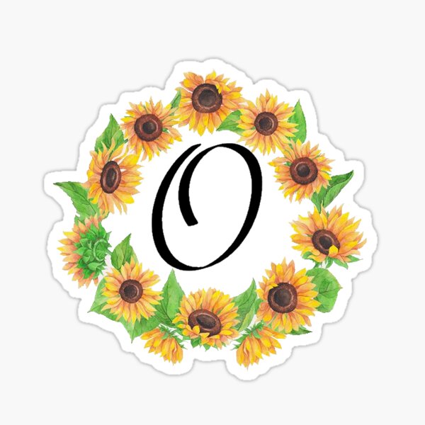 Letter O Stickers | Redbubble
