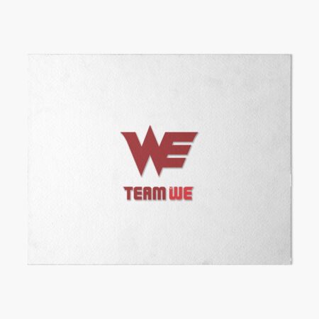 "Team WE Logo" Art Board Print by Swest2 | Redbubble