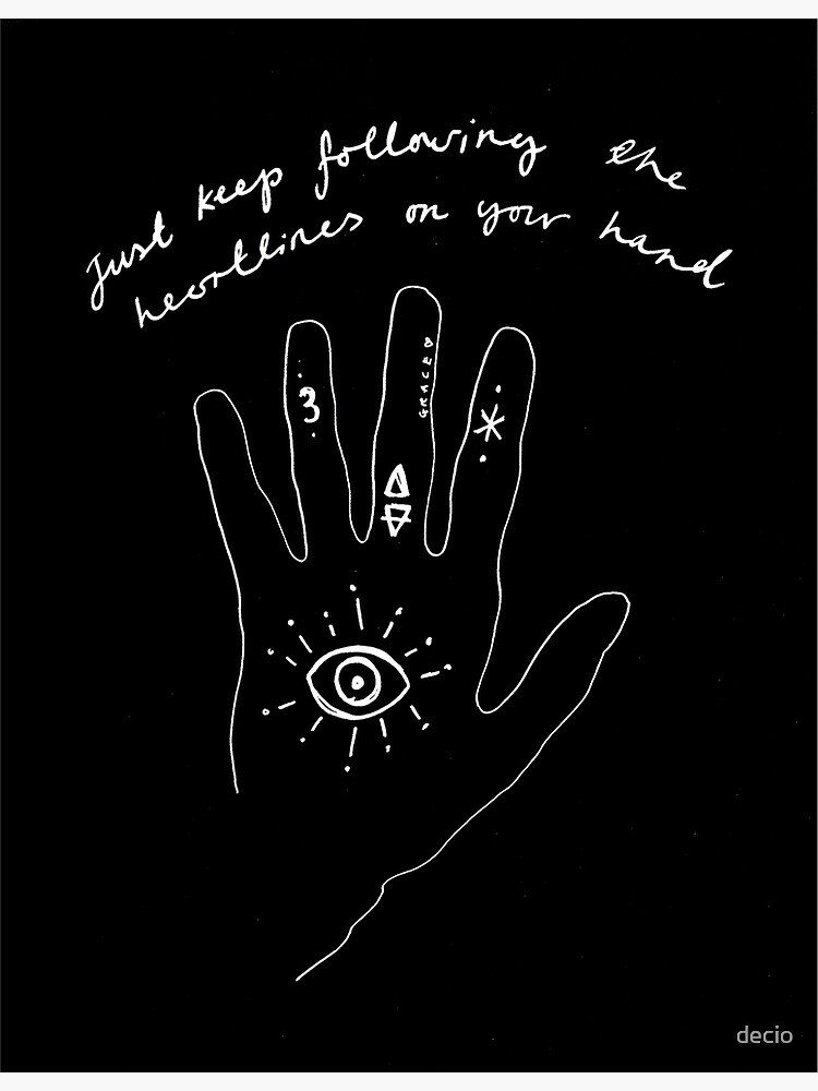 "Heartlines" Poster by decio | Redbubble