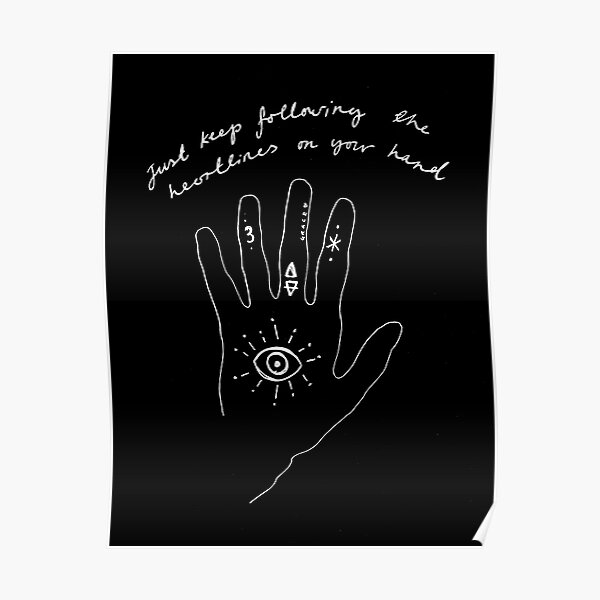 "Heartlines" Poster by decio | Redbubble