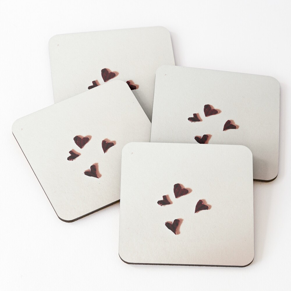 "Love hearts " Poster for Sale by ForestandShadow | Redbubble