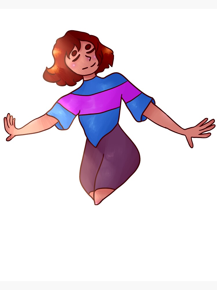 "Frisk! " Sticker for Sale by xasannii | Redbubble