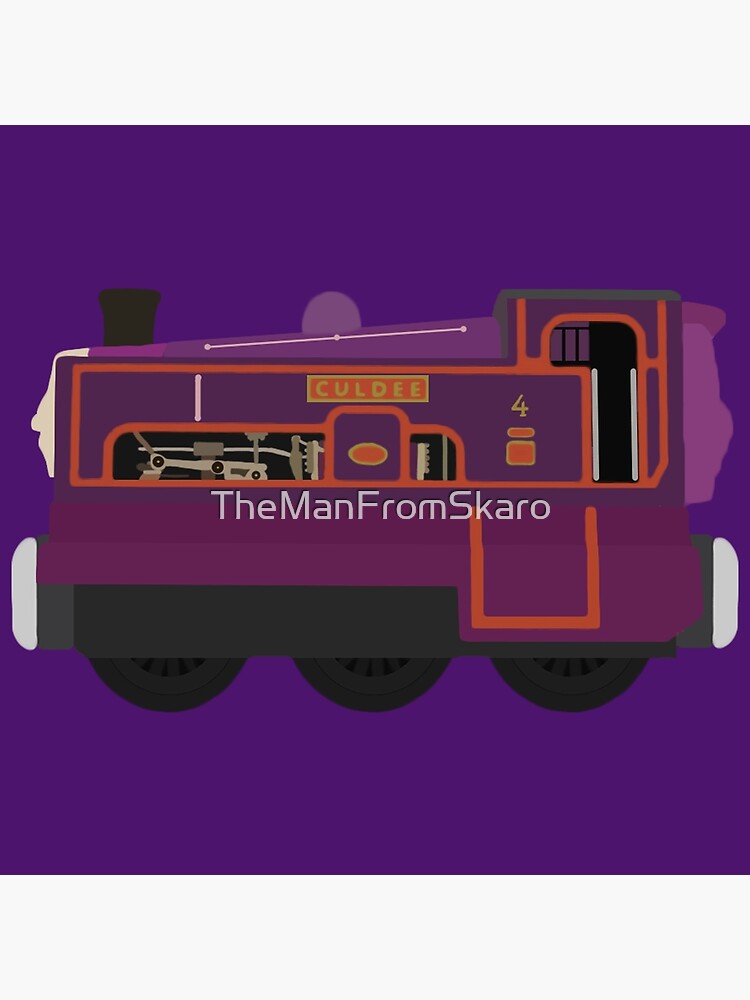 "Culdee - Wooden Train Toy " Poster for Sale by TheManFromSkaro | Redbubble