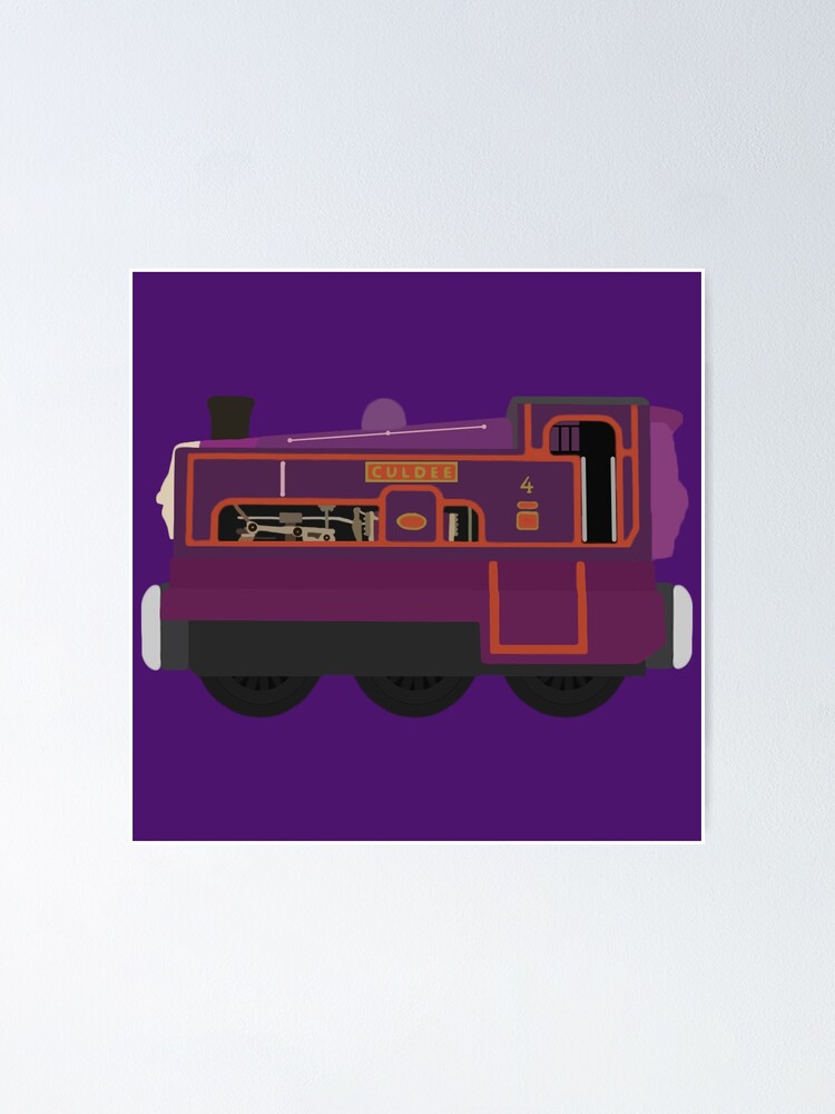 "Culdee - Wooden Train Toy " Poster for Sale by TheManFromSkaro | Redbubble