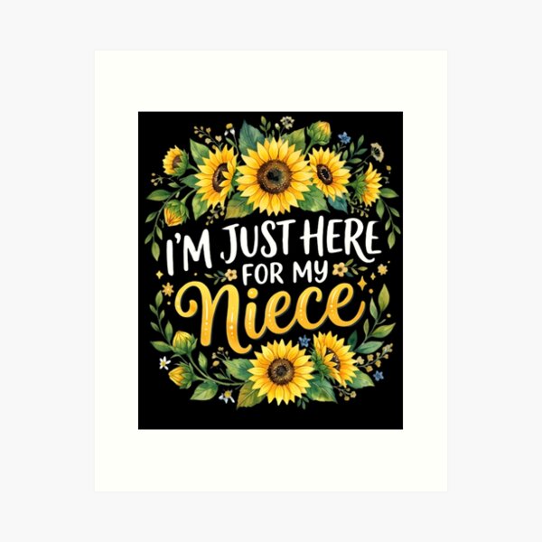 Niece For Birthday Art Prints for Sale | Redbubble