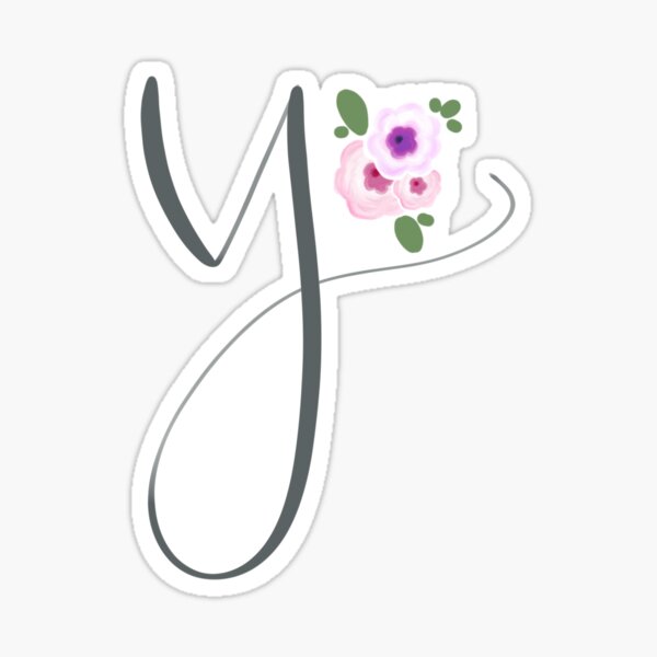 Letter Y Stickers | Redbubble