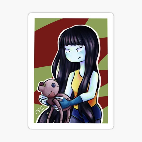 "Marceline - adventure time" Sticker for Sale by crizart19 | Redbubble