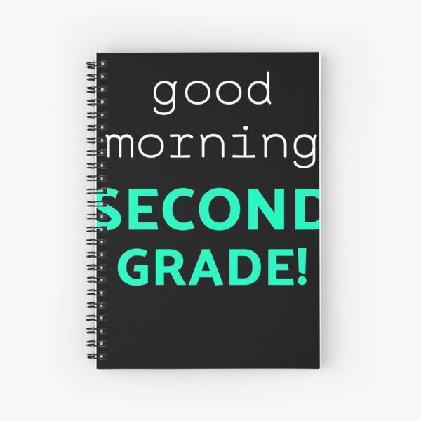 "Second Grade Design Good Morning Second Grade Light Cute Gift 2nd ...