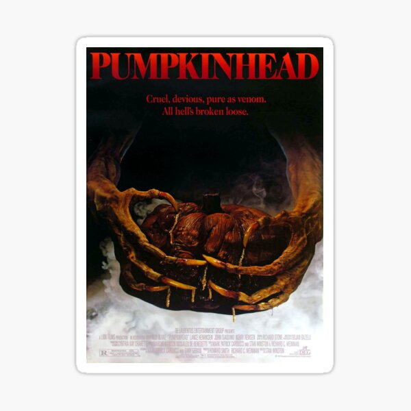 "Pumpkinhead" Sticker for Sale by horror-doll | Redbubble