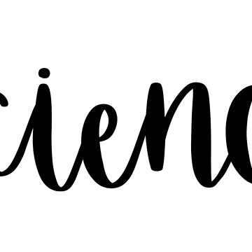 "Science - Folder/Binder Sticker " Sticker for Sale by RT-Lettering ...
