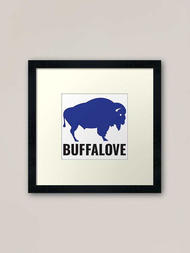 "Buffalove" Framed Art Print for Sale by blizzard77 | Redbubble