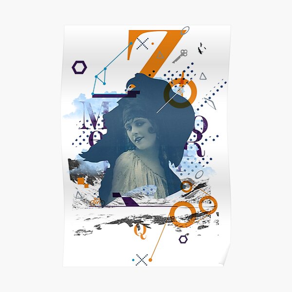 "Flapper" Poster for Sale by ArtemNovus | Redbubble