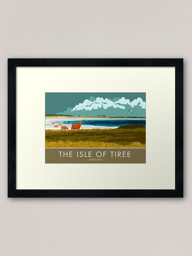 "The Isle of Tiree, Scotland" Framed Art Print for Sale by smillership ...
