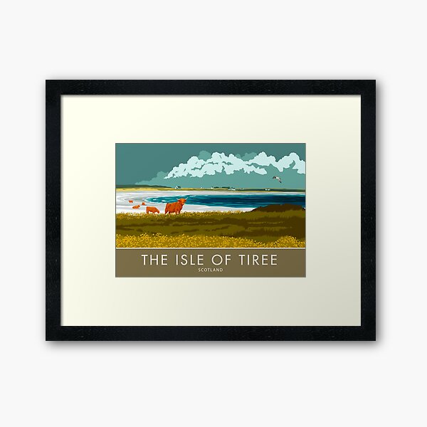 "The Isle of Tiree, Scotland" Framed Art Print for Sale by smillership ...
