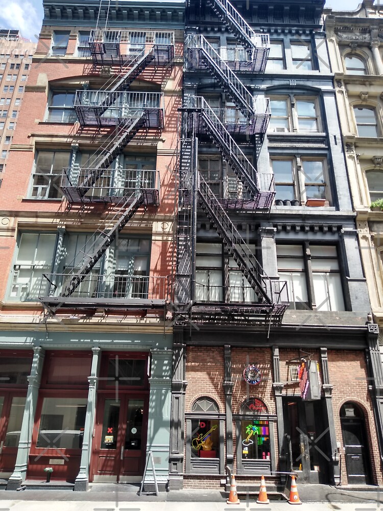 "New York City Building" Sticker by theworlok | Redbubble