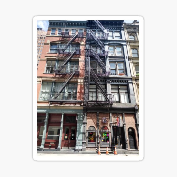 "New York City Building" Sticker by theworlok | Redbubble