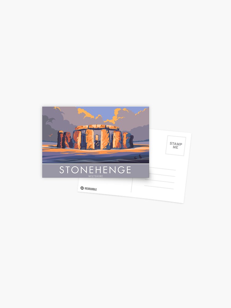 "Stonehenge, Wiltshire" Postcard for Sale by smillership | Redbubble