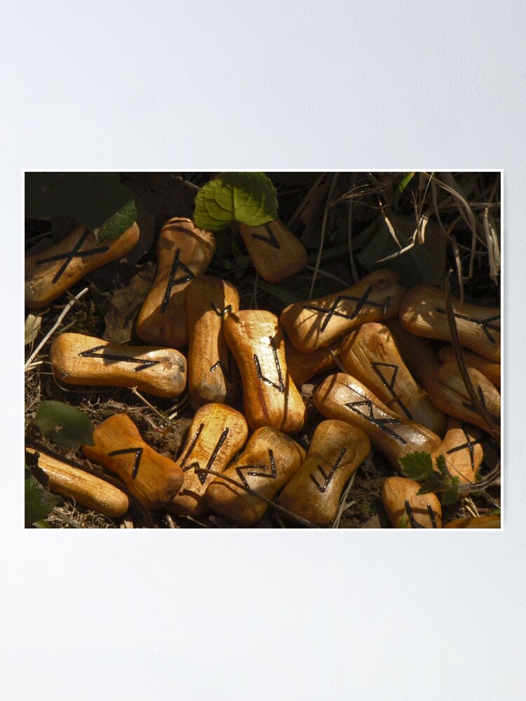 "Elder Runes" Poster by sycho25 | Redbubble