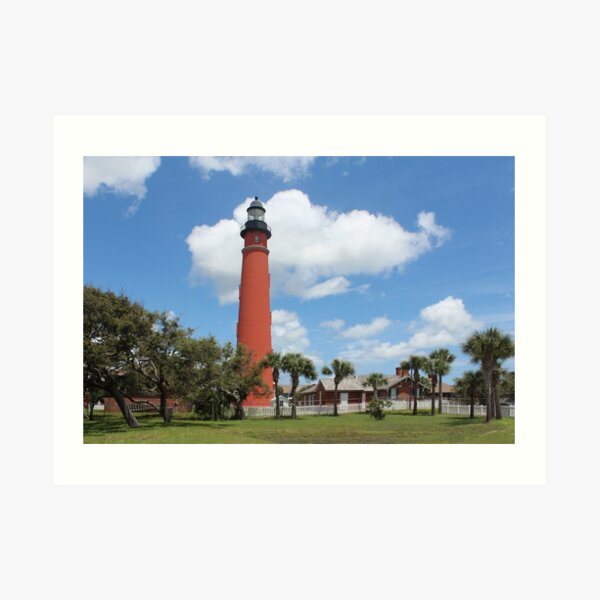 "Ponce Inlet Lighthouse" Art Print for Sale by BobHardy | Redbubble