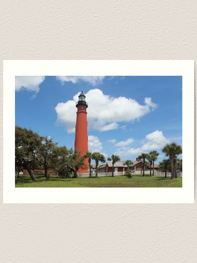 "Ponce Inlet Lighthouse" Art Print for Sale by BobHardy | Redbubble