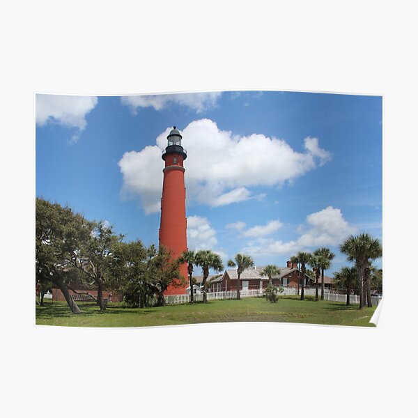 "Ponce Inlet Lighthouse" Poster for Sale by BobHardy | Redbubble