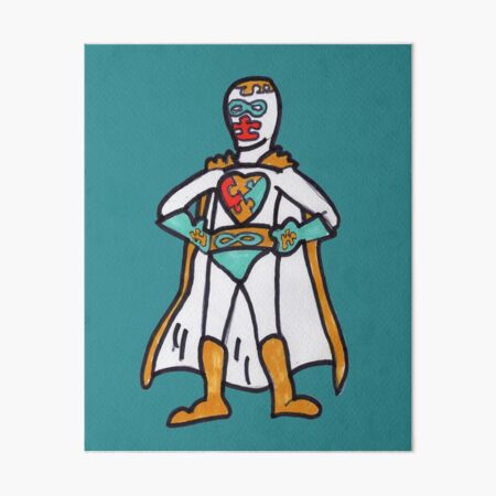 "AUTISMO! The Autistic Super Hero!" Art Board Print for Sale by ...