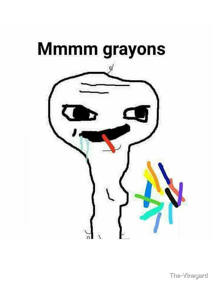 "Mmmmm Grayons" Framed Art Print for Sale by The-Vineyard | Redbubble