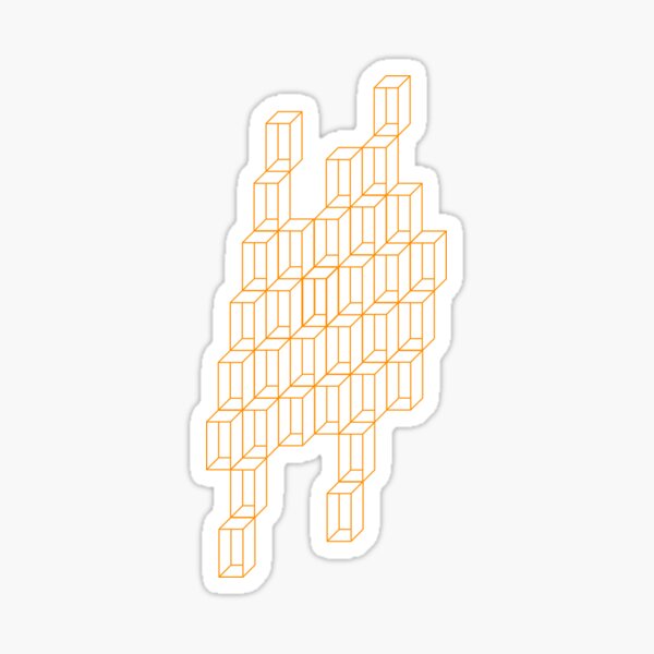 "Building Blocks." Sticker for Sale by TallyCreative | Redbubble