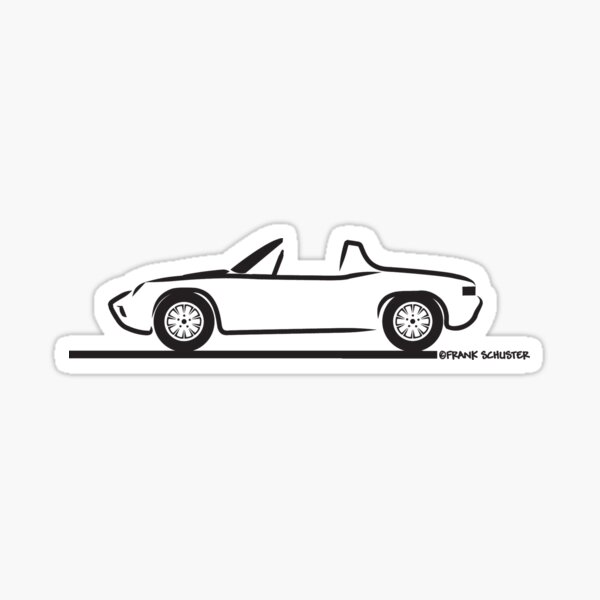 "Porsche 914, 916, 914/6" Sticker by azoid | Redbubble