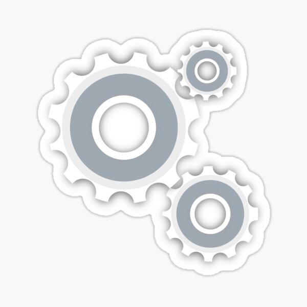 Papercraft Paper, Party & Kids Craft Supplies & Tools Gears Sticker ...