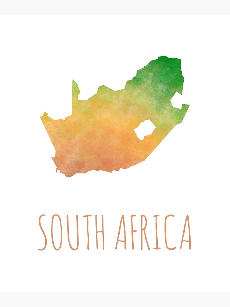 "South Africa" Poster by Motivburg | Redbubble