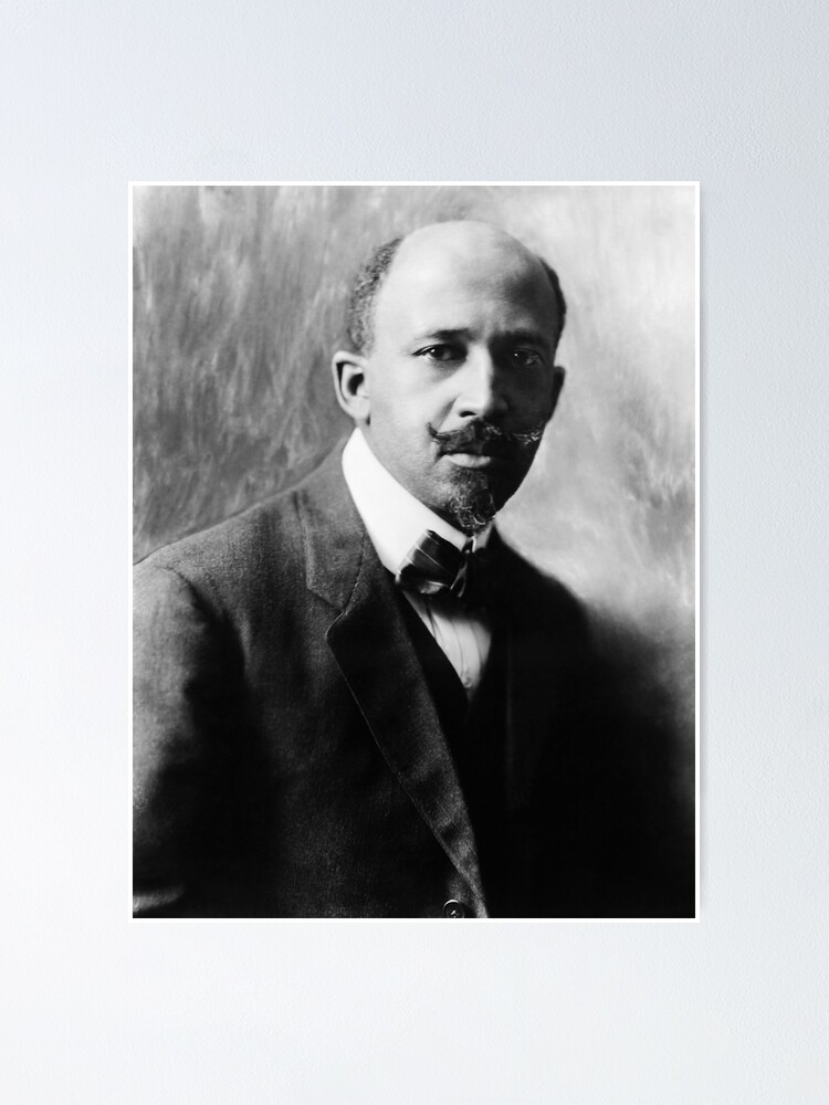 "WEB Du Bois Portrait - 1918" Poster by warishellstore | Redbubble