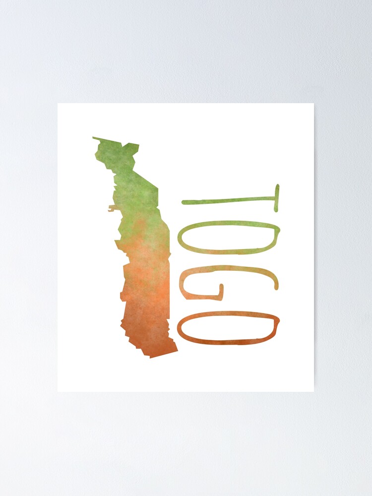 "togo" Poster for Sale by Motivburg | Redbubble