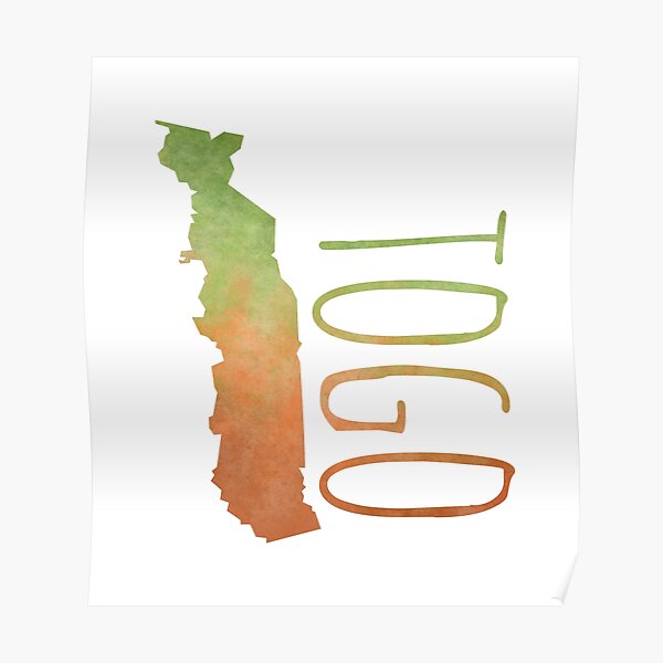 "togo" Poster for Sale by Motivburg | Redbubble