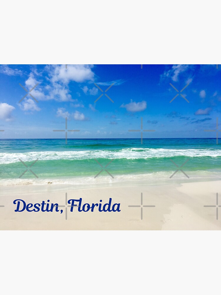 "Destin Florida Beautiful Beach Photograph" Sticker by elishamarie28 ...
