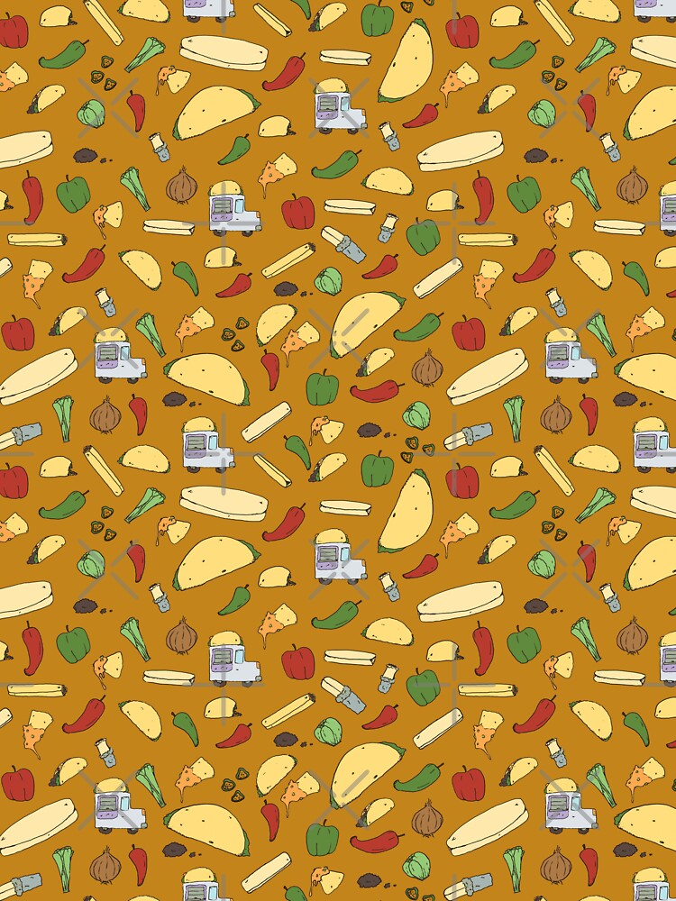"Tacos & Burritos" Sticker for Sale by SVaeth | Redbubble
