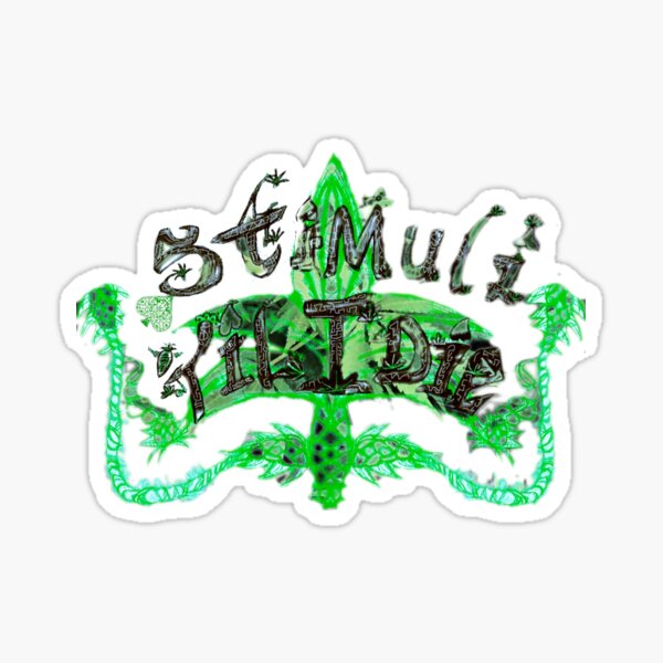 "Stimulus" Sticker for Sale by GrnAce | Redbubble