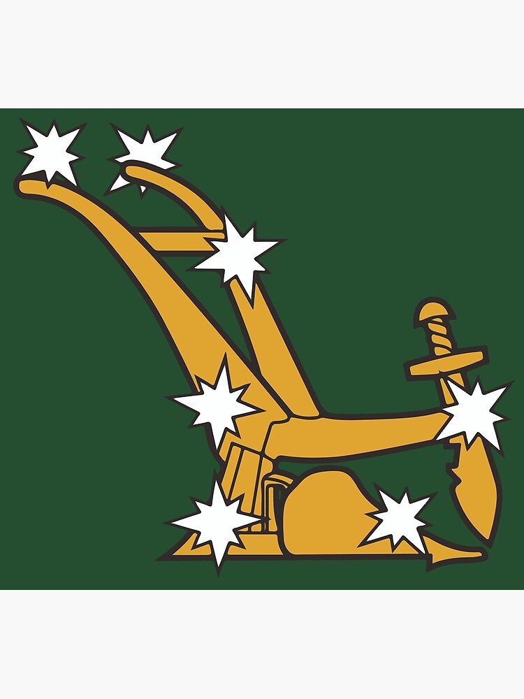 "Golden Starry Plough" Poster by a11ce | Redbubble