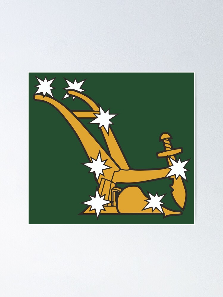 "Golden Starry Plough" Poster by a11ce | Redbubble