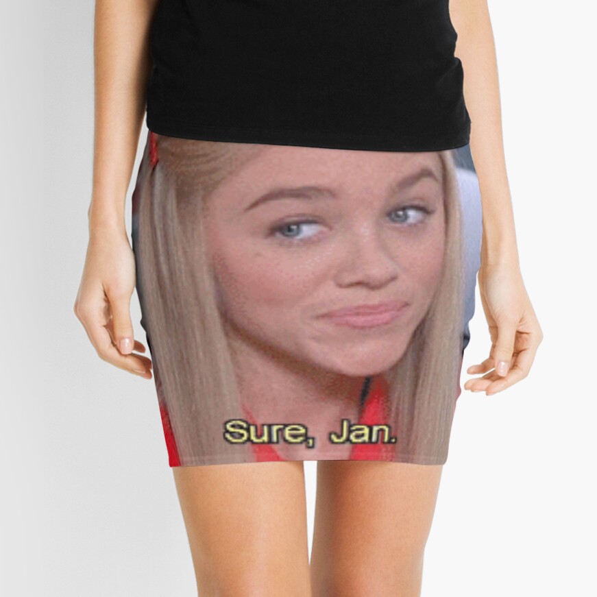 Sure Jan The Brady Brunch Mini Skirt For Sale By Chickenugget Redbubble
