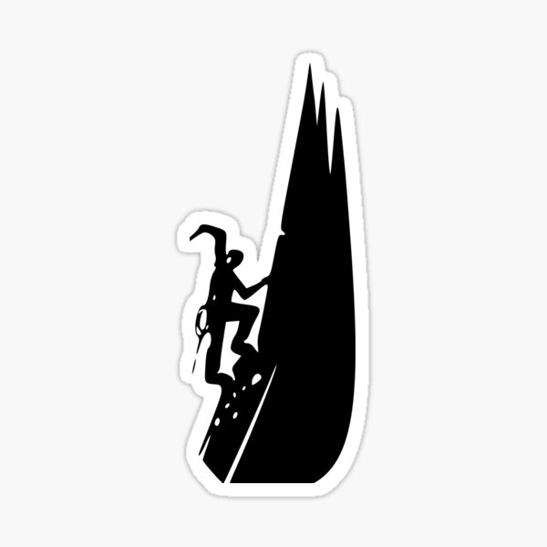 "ice climbing" Sticker by climbing-tees | Redbubble