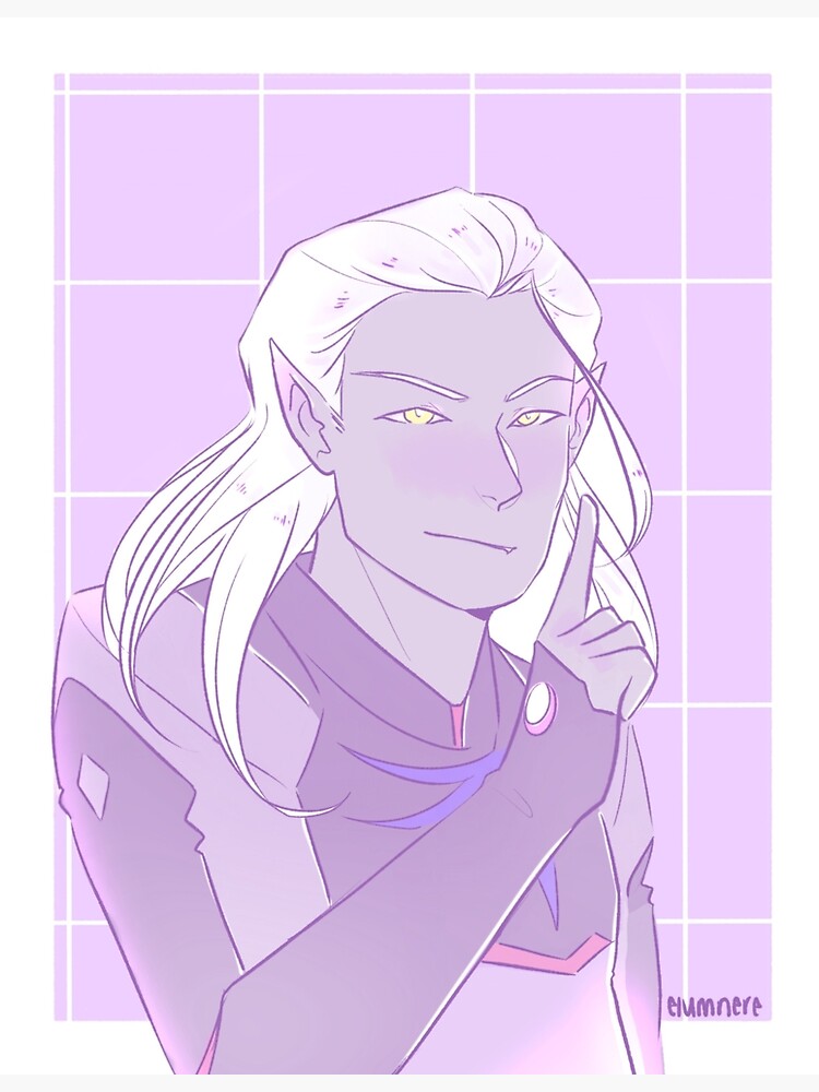 "Prince Lotor — VOLTRON" Poster by elumnere | Redbubble