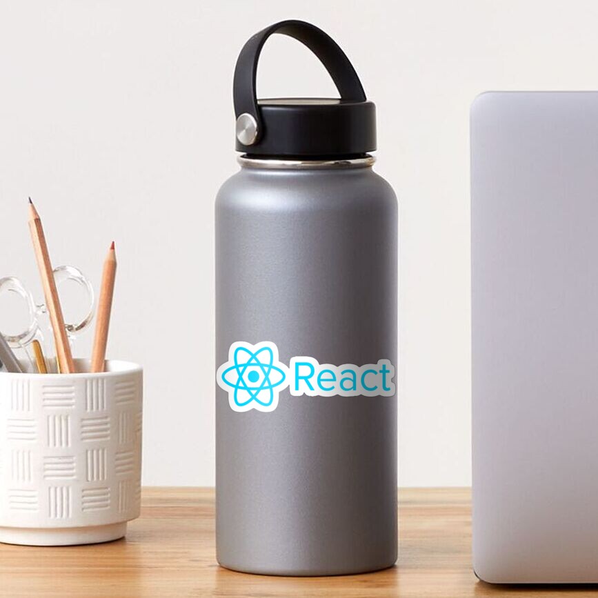 "React Js Swag" Sticker by kris10100 | Redbubble