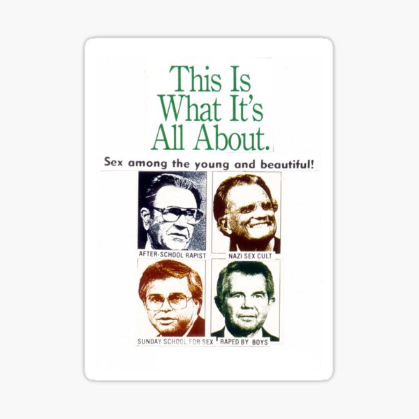 "Anti-Corporate Religion Agitprop" Sticker for Sale by Inkybrain ...