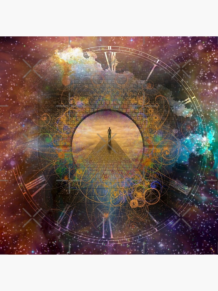 "The Way to Eternity - Spiritual Surreal Art" Poster for Sale by ...